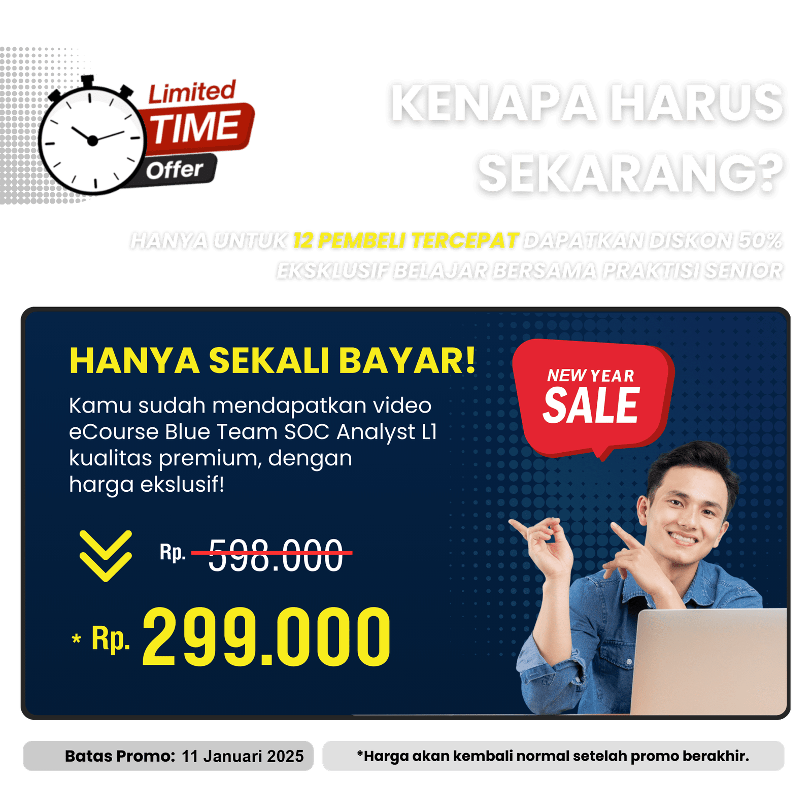 eCourse | Blue Team SOC Analyst L1 – Studi DevSecOps Indonesia